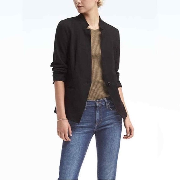 Banana Republic | Jackets & Coats | Nwt Banana Republic Inverted Collar ...